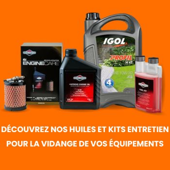 Pièces détachées pour tondeuse, tronçonneuse, robot tondeuse, etc.